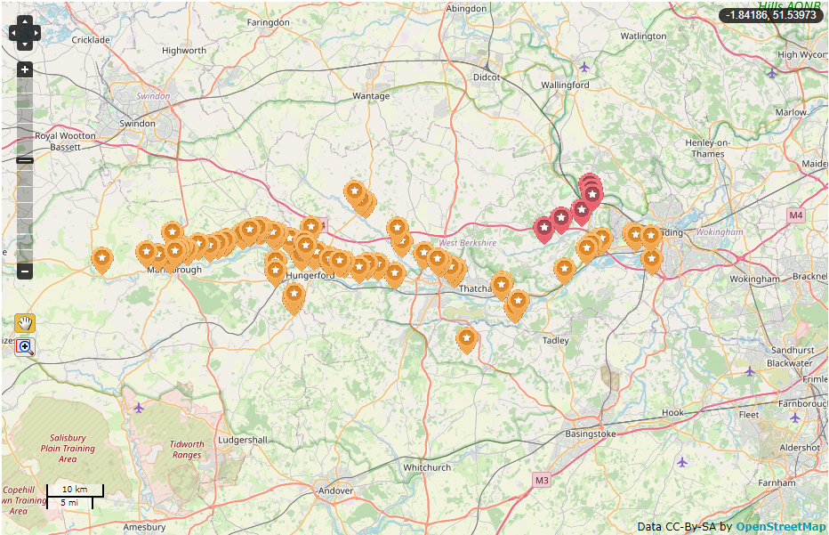 Riverfly Surveys : The Kennet Catchment